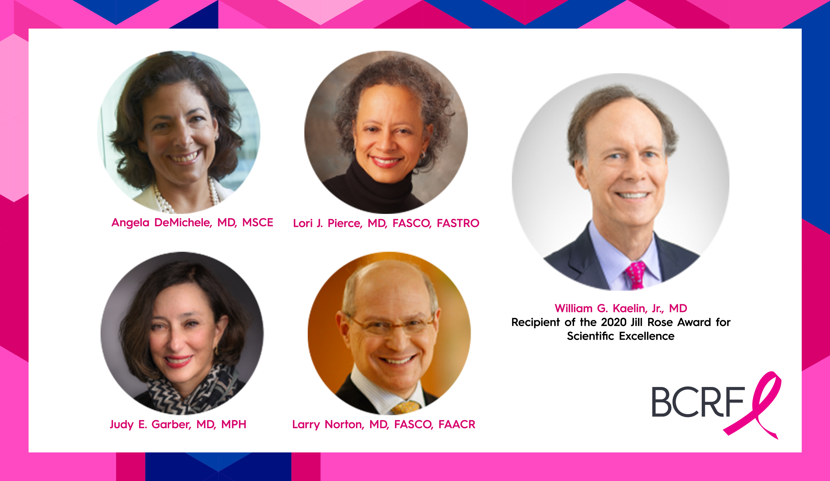 2020 BCRF Symposium Panelists | BCRF