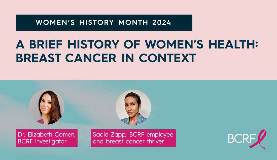 Interview with Dr. Elizabeth Comen | Breast Cancer Research Foundation